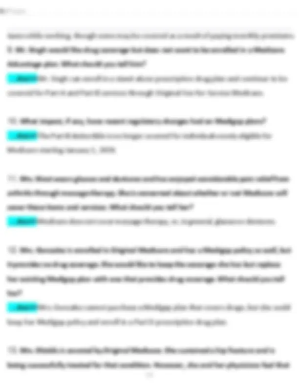 AHIP 2025/2026 Final Exam Module 1-5 Updated Questions and Verified ...