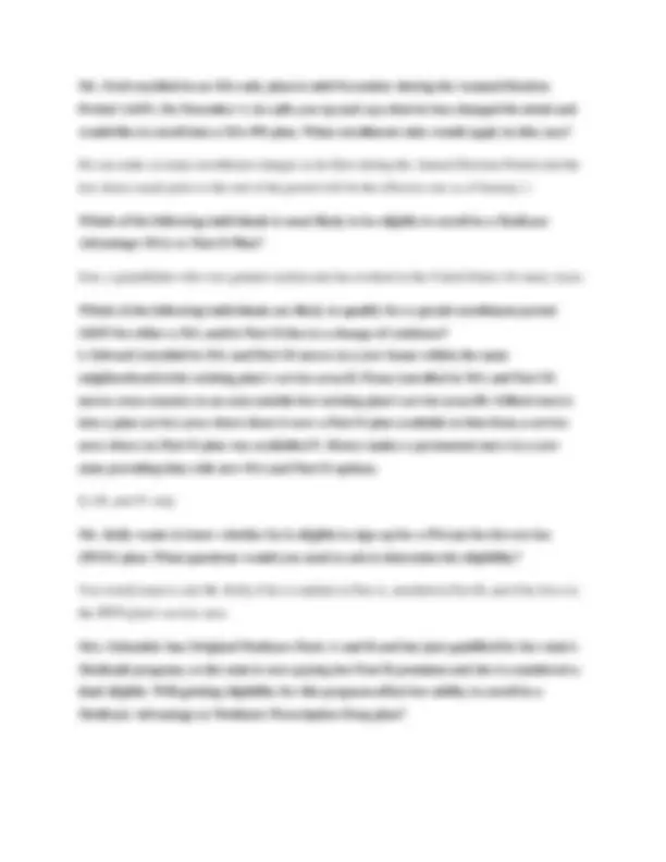 AHIP- 5 Exam Questions and Answers 2025/2026. | Exams Insurance law ...