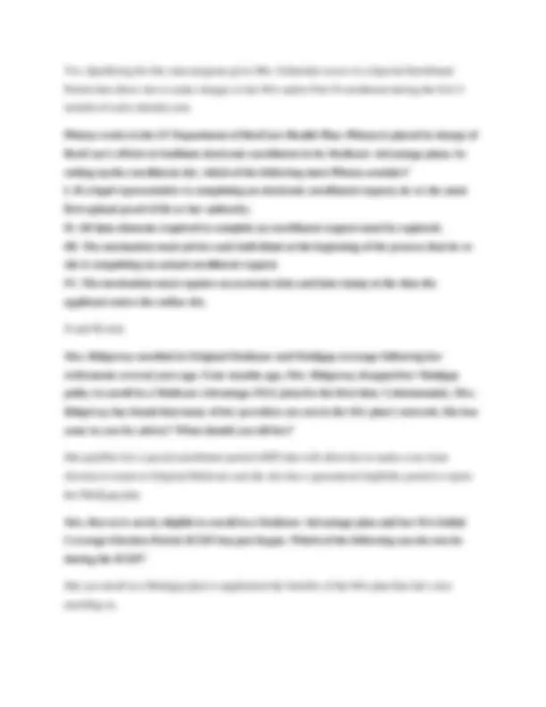 AHIP- 5 Exam Questions and Answers 2025/2026. | Exams Insurance law ...