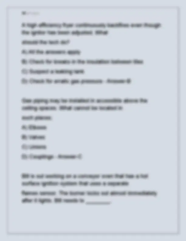 INTERNATIONAL FUEL GAS CODE 2025 FINAL EXAM AND PRACTICE EXAM QUESTIONS ...