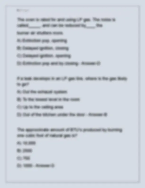 INTERNATIONAL FUEL GAS CODE 2025 FINAL EXAM AND PRACTICE EXAM QUESTIONS ...