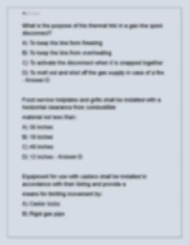 INTERNATIONAL FUEL GAS CODE 2025 FINAL EXAM AND PRACTICE EXAM QUESTIONS ...