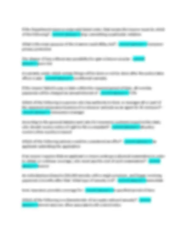 WI Life Insurance Exam 2025-2026 With Correct Verified Answers Graded ...