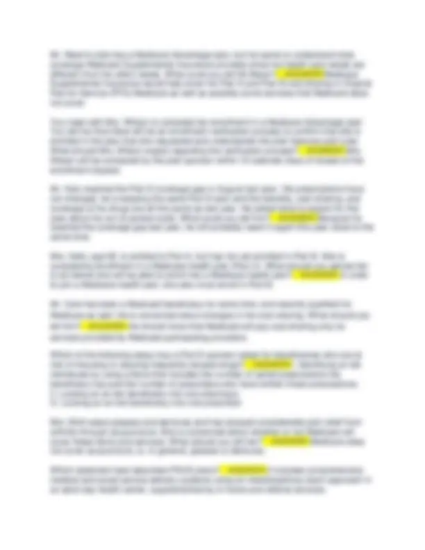 2018 AHIP Exam Expected Questions and Answers. | Exams Insurance law ...