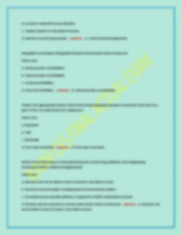 NASM CES FINAL ACTUAL EXAM AND PRACTICE EXAM 150+ QUESTIONS AND CORRECT ...