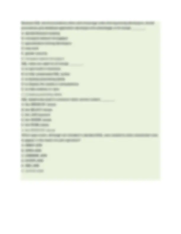 ISDS 3003 Final Exam Review WITH 100% VERIFIED SOLUTIONS 2025/2026 STUDY GUIDE | Exams Business ...