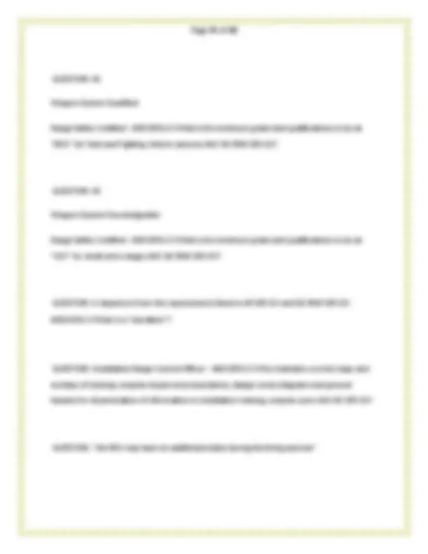 RANGE SAFETY COURSE EXAM VERSION WITH COMPLETE 280 QUESTIONS AND WELL ...