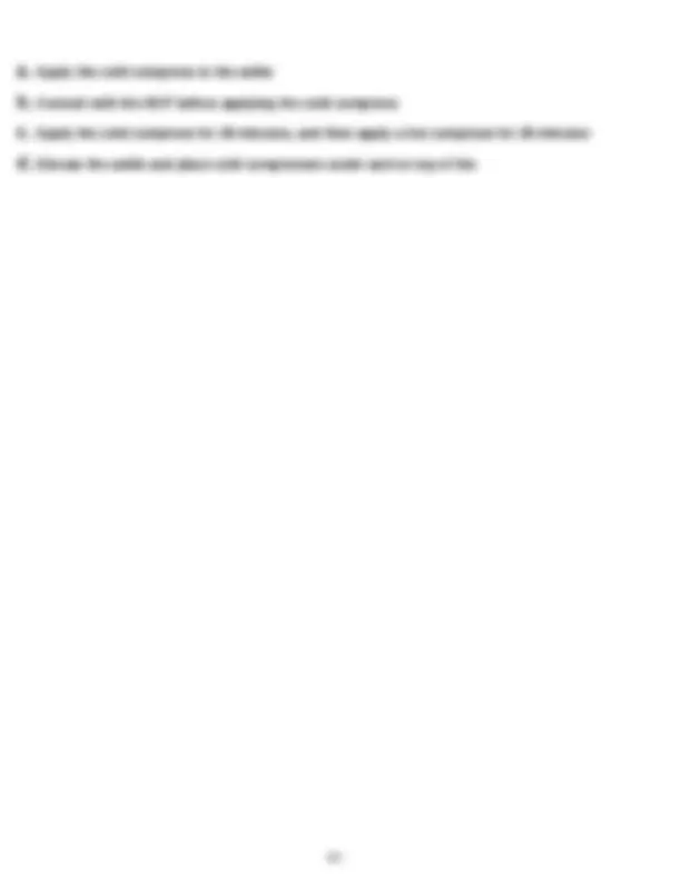 Module 7 HESI/Saunders Basic Care and Comfort | Exams Nursing | Docsity