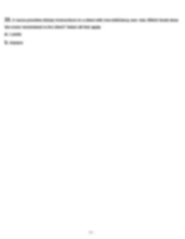 Module 7 HESI/Saunders Basic Care and Comfort | Exams Nursing | Docsity