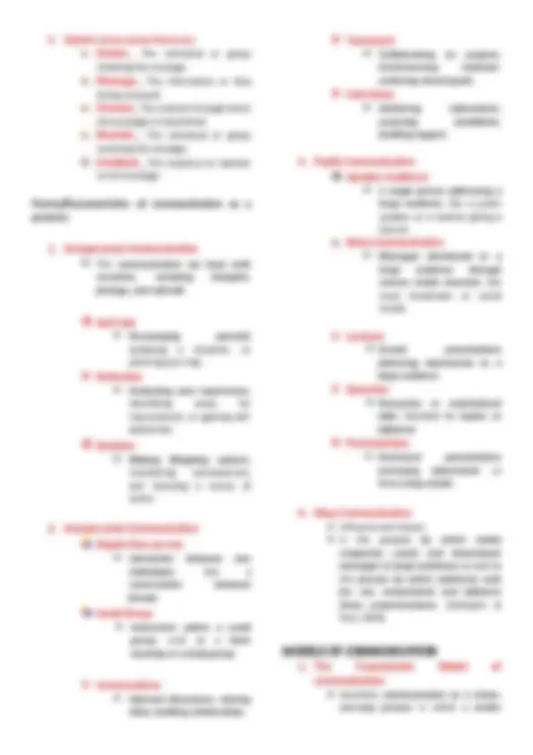 Purposive Communication | Study notes English Language | Docsity