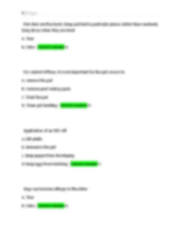 Pest Control Exam Questions and Answers 2025: Study Guide | Exams Pest ...