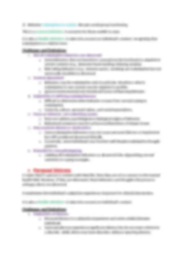 Defining abnormal psychology | Lecture notes Psychology | Docsity