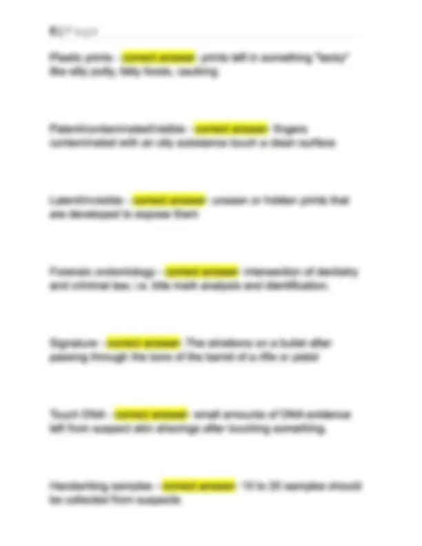 Sergeant Exam NFLST Exam Questions And Answers 2025 | Exams Law | Docsity