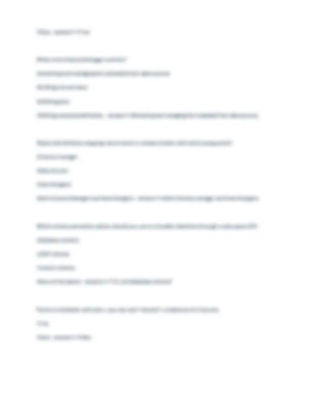 Radiant Logic FID Level 1 Exam Questions and Correct Answers | Exams ...