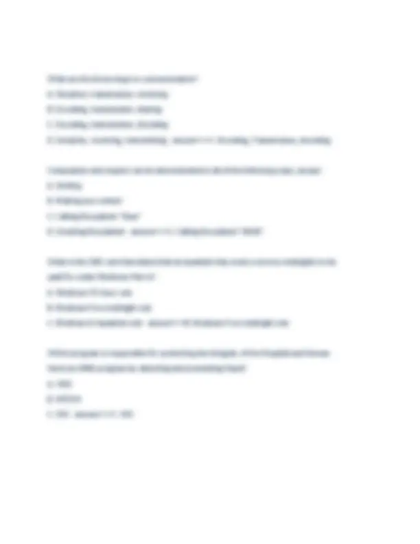 CHAA practice Certified Healthcare Access Associate Exam Questions and Verified Correct An ...