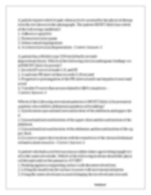 Physical Therapy Exam Questions and Answers: PEAT Practice | Exams ...