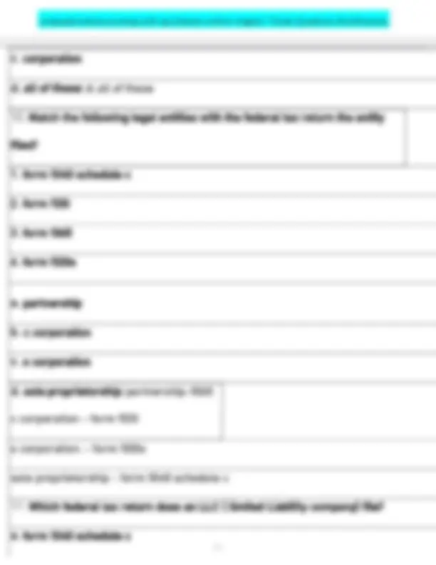 computerized accounting with quickbooks online chapter 1 Exam Questions ...