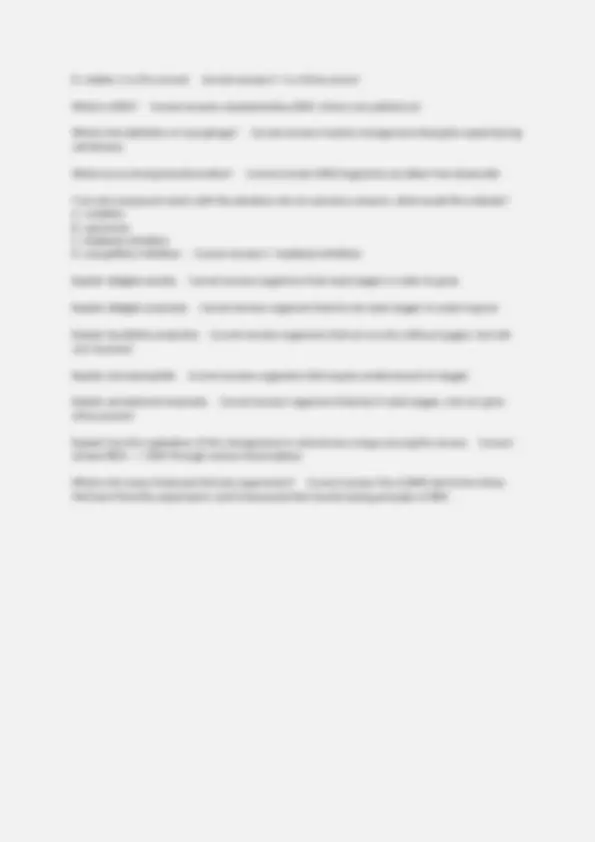 MICROBIOLOGY EXAM #2 PRACTICE TEST QUESTIONS WITH ALL CORRECT & 100% ...