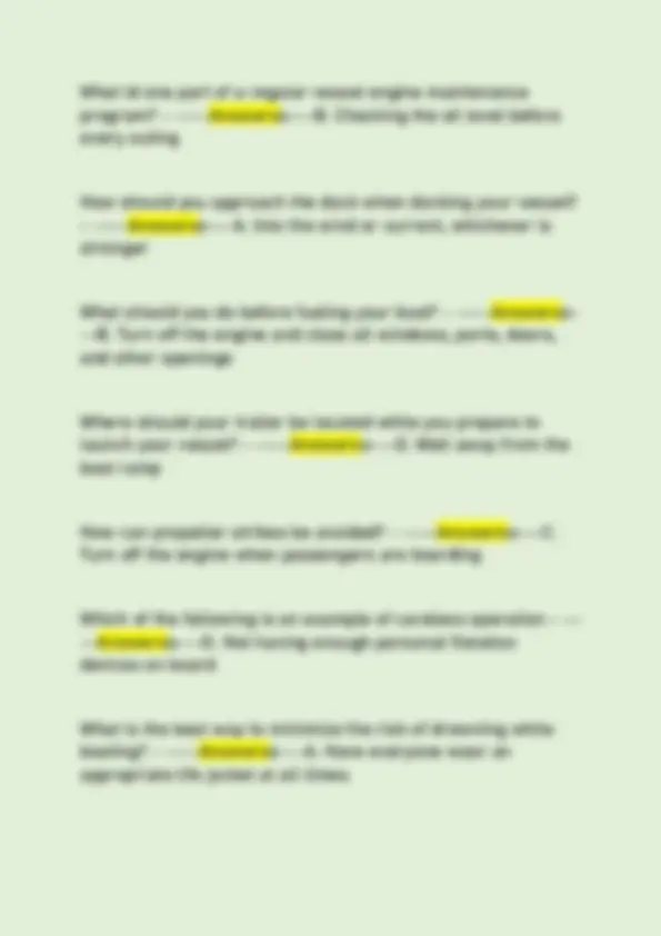 ALABAMA BOATING TEST (60 QUESTIONS)WITH CORRECT ANSWERSS 2025/2026 ...