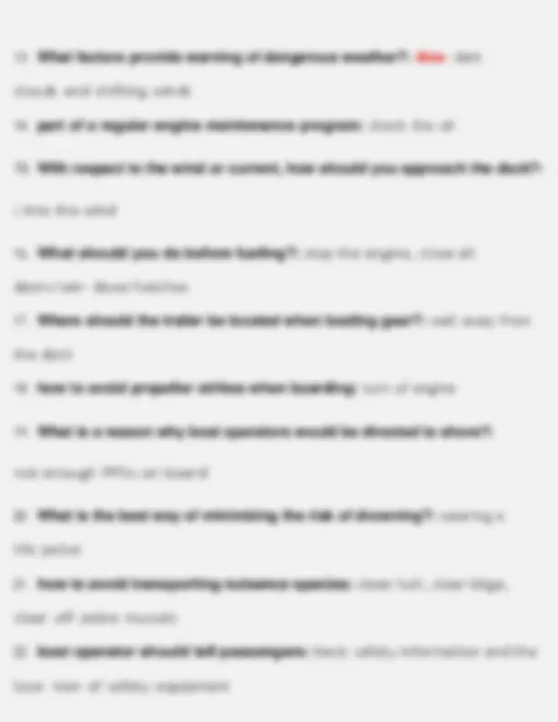 NJ Boating Safety Test – Questions & Answers (2025) | Exams Nursing ...