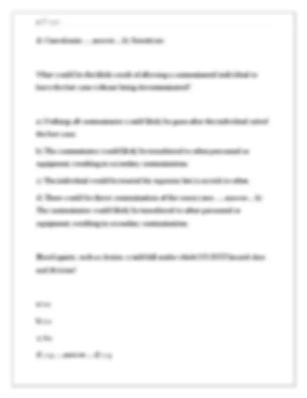 Firefighter HazMat Ops Exam – Latest Actual Exam Questions and Correct ...