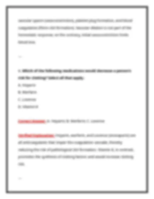 BIOD 331 Pathophysiology Module 4 Exam Answers | Portage Learning ...
