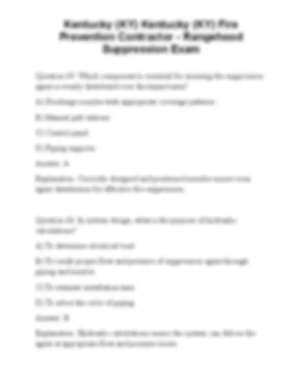 Kentucky (KY) Kentucky (KY) Fire Prevention Contractor - Rangehood ...