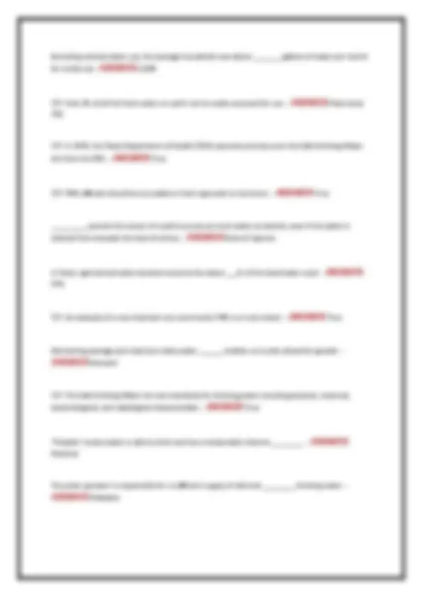 Class D Water Operator License Exam TCEQ EXAM PREP QUESTIONS AND ...