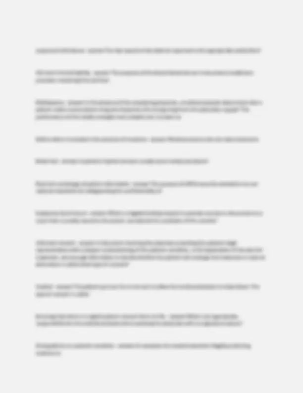 RMA Exam Practice Questions – 100% Verified Answers (2025) | Exams Nursing | Docsity