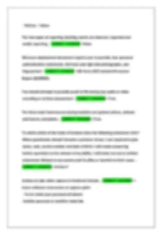 SERE 100.2 Military Training Pretest: Survival, Evasion, Resistance ...