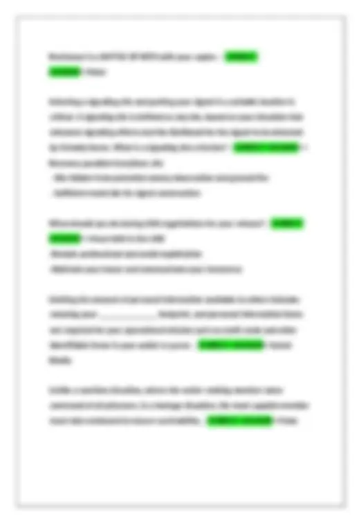 SERE 100.2 Military Training Pretest: Survival, Evasion, Resistance ...