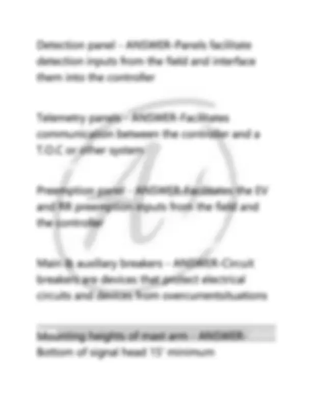 Imsa traffic signal technician 1 questions and answers 2025.pdf | Exams ...