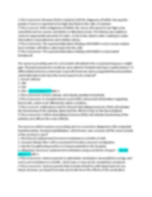 Pediatric Endocrine Disorders Latest Exam 2025 2026 With Correct ...
