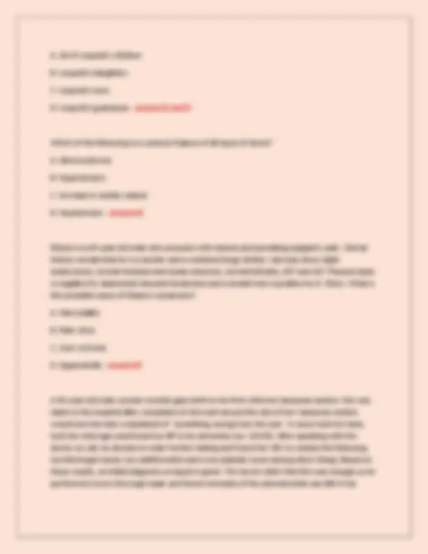 BIO 322 PATHO MIDTERM EXAM 2025 UPDATE QUESTIONS AND CORRECT VERIFIED ...