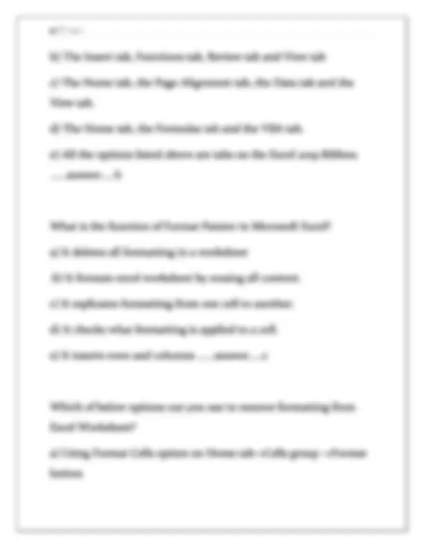 EXCEL IKM TEST 2025 LATEST UPDATE, IKM EXCEL ASSESSMENT, EXCEL ...