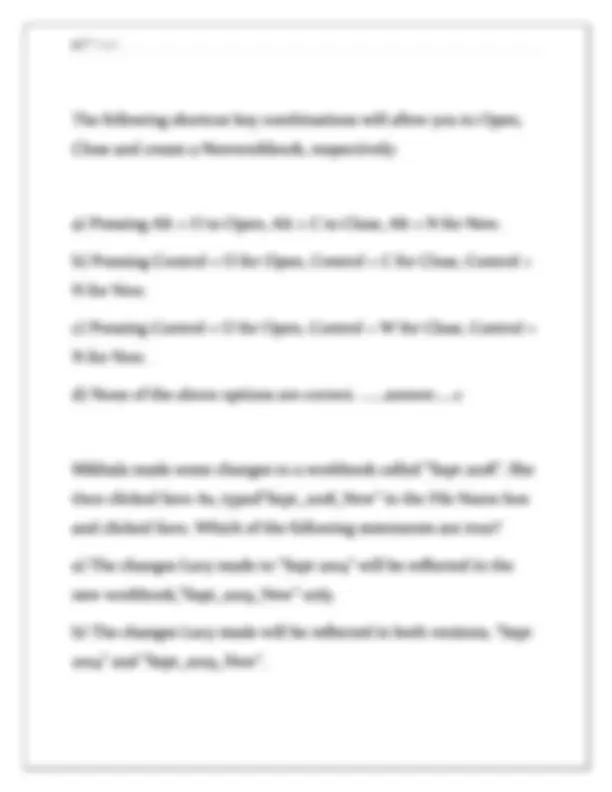 EXCEL IKM TEST 2025 LATEST UPDATE, IKM EXCEL ASSESSMENT, EXCEL ...