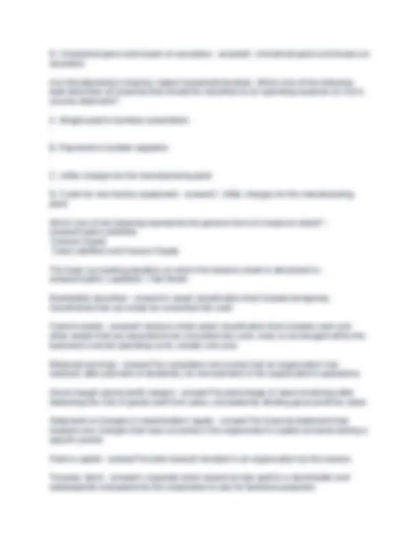 AU 60 Exam - Chapter 5 Questions and Answers | Exams Advanced Education | Docsity