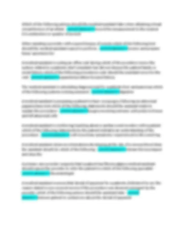 NHA Study Guide 2025-2026 CCMA Latest Prep Exam With Correct Verified ...