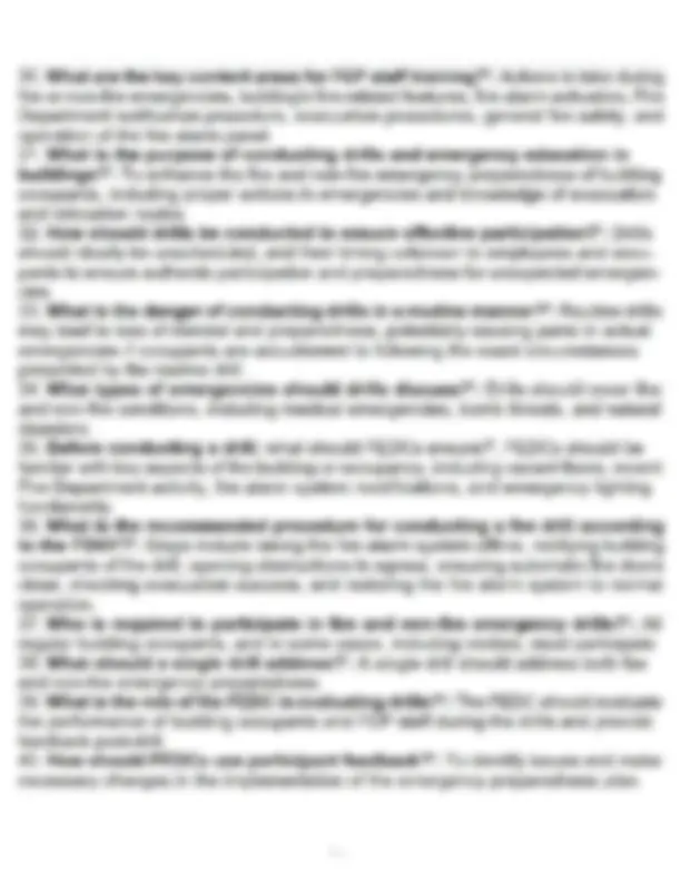 F-07 Fire and Non-Fire Emergency Drill Conductor Exam Practice ...