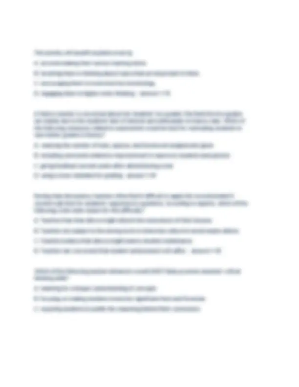 FTCE Professional Education Practice Test #1 Exam 2025–2026 Teacher ...