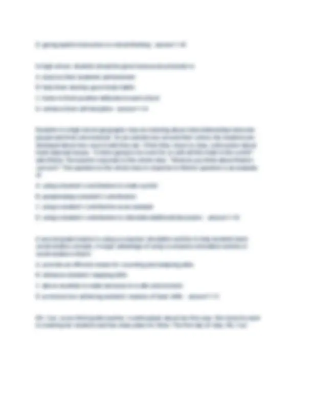 FTCE Professional Education Practice Test #1 Exam 2025–2026 Teacher ...