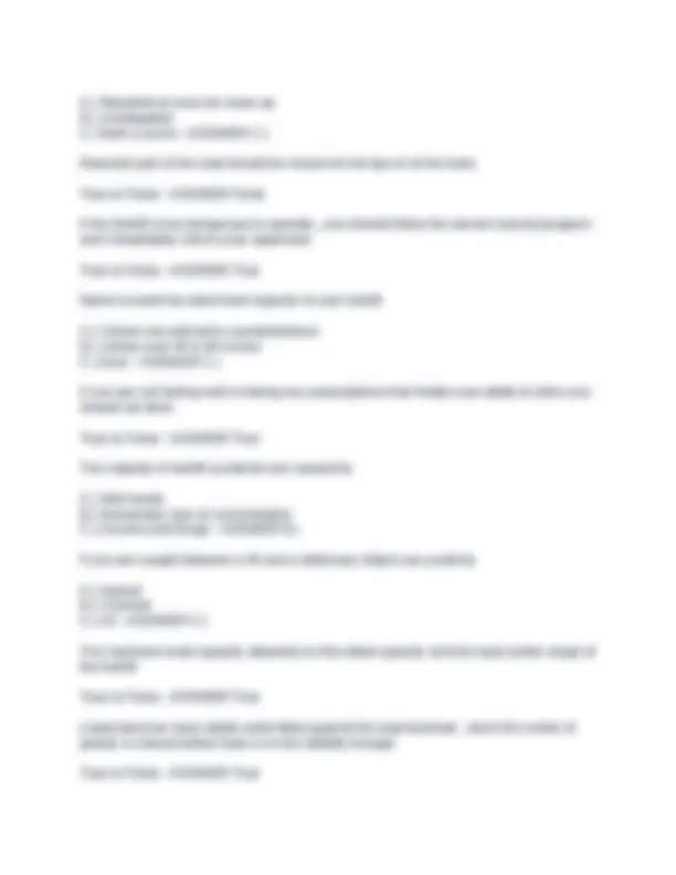 FORKLIFT OPERATOR TRAINING EXAM QUESTIONS & ANSWERS(RATED A) | Exams ...
