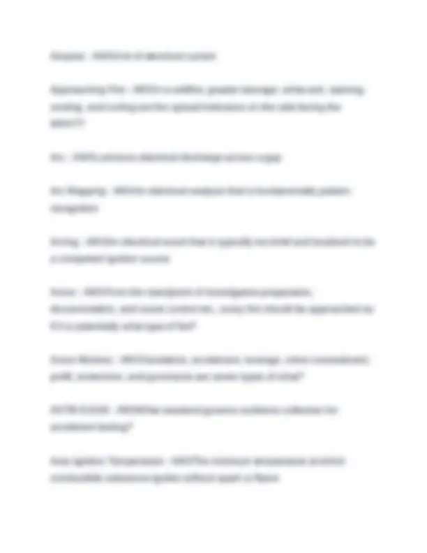 IAAI CFI & NFPA 921 flashcard set (without definitions) Test Questions ...
