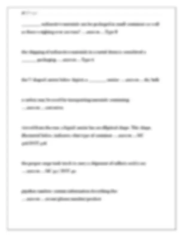 TCFP & GFD Hazmat Awareness/Ops Exam Bank: 500 Expert-Verified ...