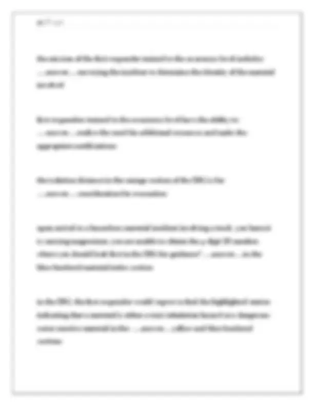 TCFP & GFD Hazmat Awareness/Ops Exam Bank: 500 Expert-Verified ...
