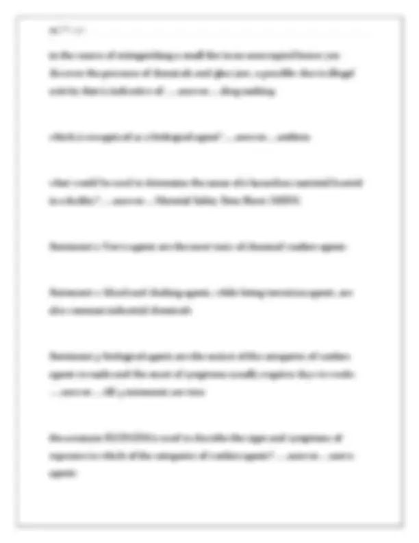 TCFP & GFD Hazmat Awareness/Ops Exam Bank: 500 Expert-Verified ...