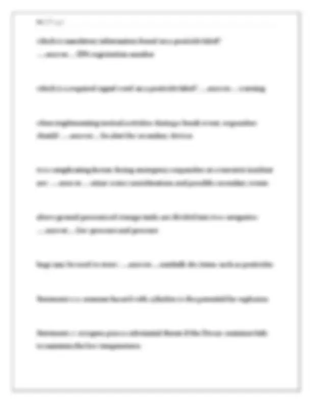 TCFP & GFD Hazmat Awareness/Ops Exam Bank: 500 Expert-Verified ...