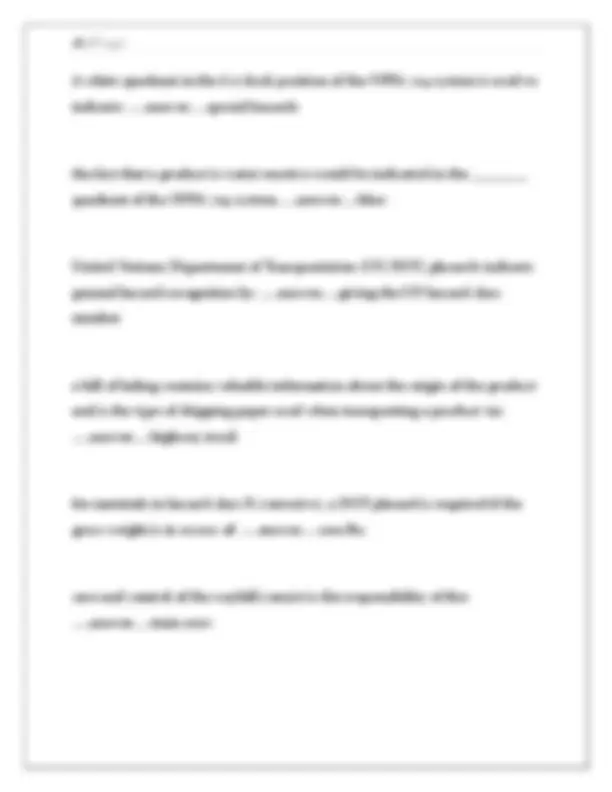 TCFP & GFD Hazmat Awareness/Ops Exam Bank: 500 Expert-Verified ...