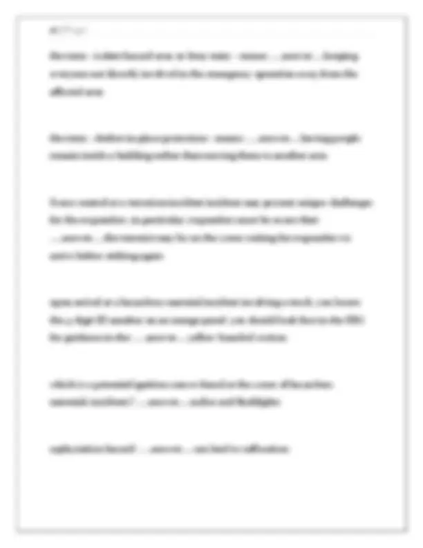 TCFP & GFD Hazmat Awareness/Ops Exam Bank: 500 Expert-Verified ...