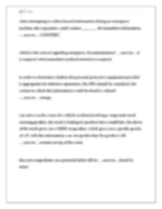 TCFP & GFD Hazmat Awareness/Ops Exam Bank: 500 Expert-Verified ...